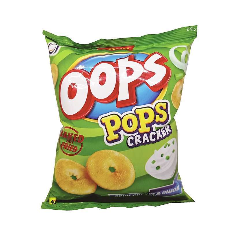 Promo Oops POPS Crackers - Crispy Tasty Biscuit - 20 gr KECIL Diskon 21 ...