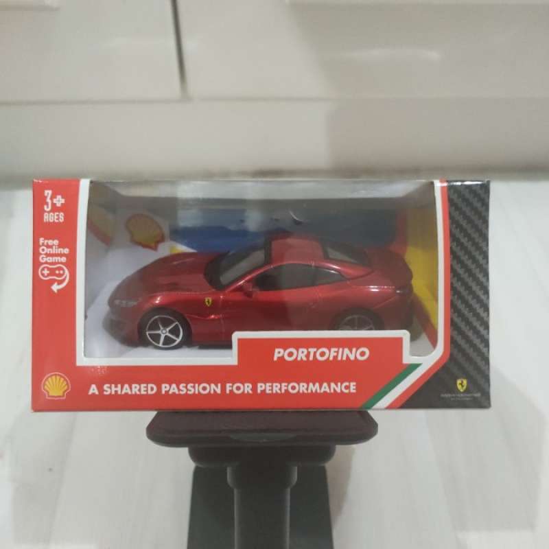 Promo shell ferrari Portofino 1:43 Burago Limited edition - Multicolor ...