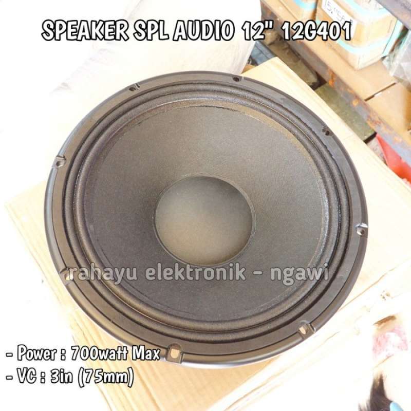 Promo Speaker Spl Audio 12 Inch 12g401 Diskon 10% Di Seller Rahayu El Store - Puhti, Kab. Ngawi ...