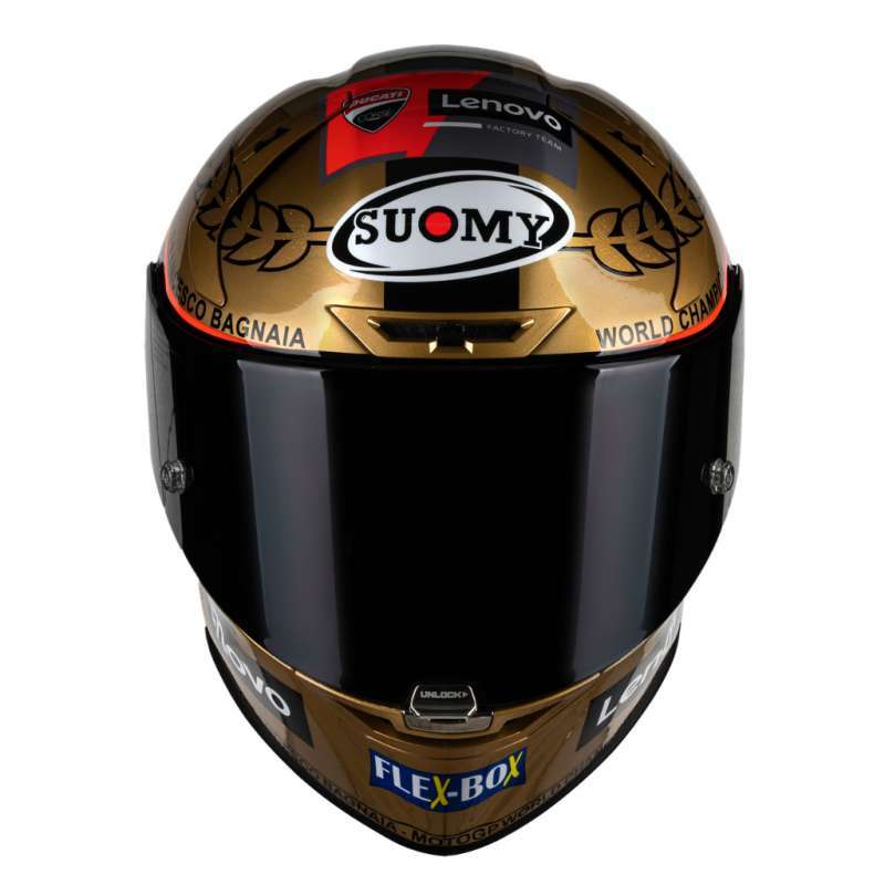 Jual HELM SUOMY SR-GP REPLICA PECCO WORLD CHAMPION 2022/E06 - M di Seller KYT Helm Official ...