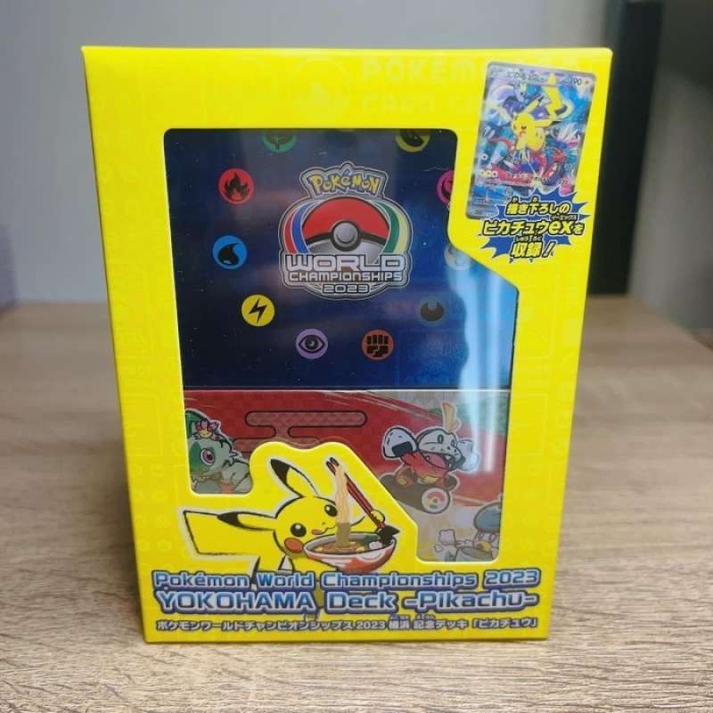 Promo Pokemon World Championship 2023 Yokohama Deck Pikachu Japanese