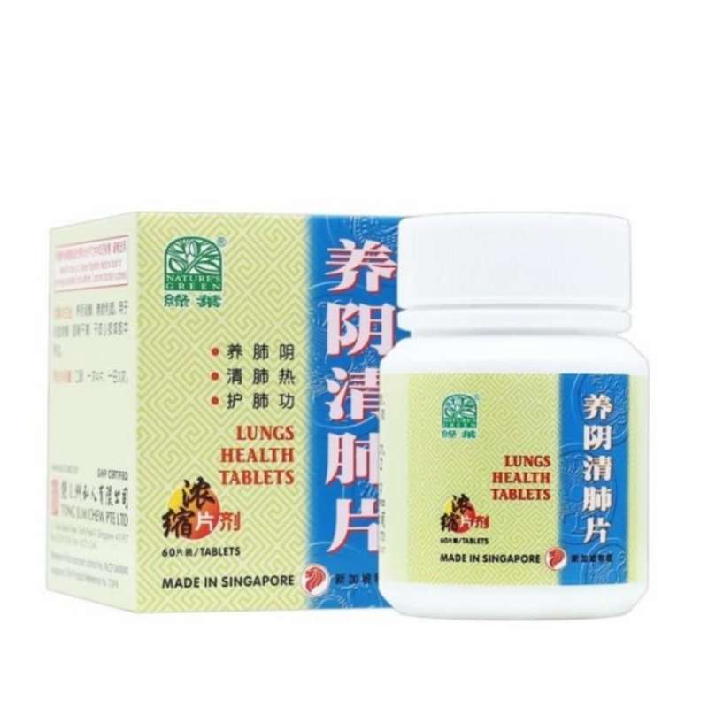 Promo Natures Green Lung Health Tablet (60s) Diskon 3% di Seller ...