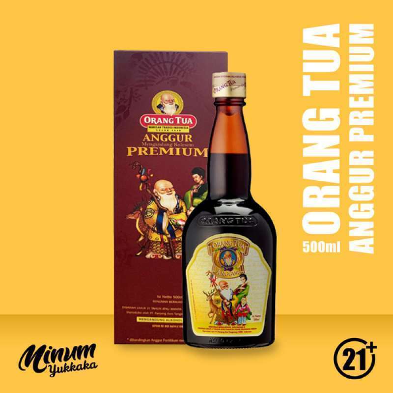 Jual Orang Tua Anggur Premium 500ml Di Seller Minum Yuk Kaka Jakbar ...