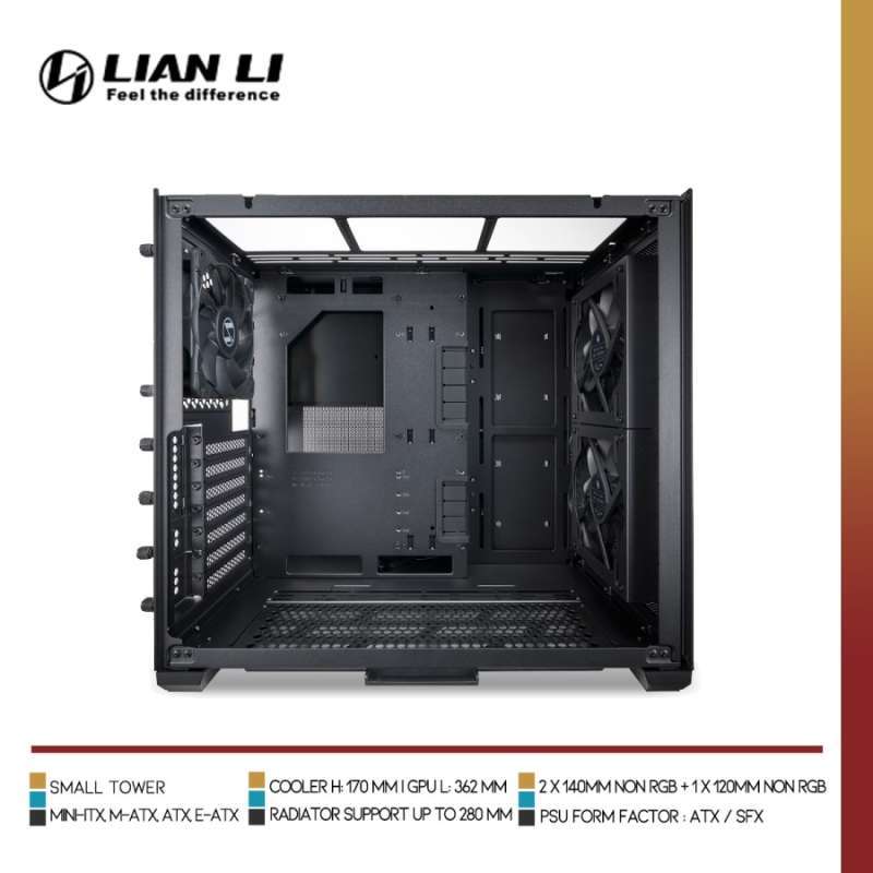 Jual LIAN LI O11 AIR MINI | Small tower with big airflow - White di ...