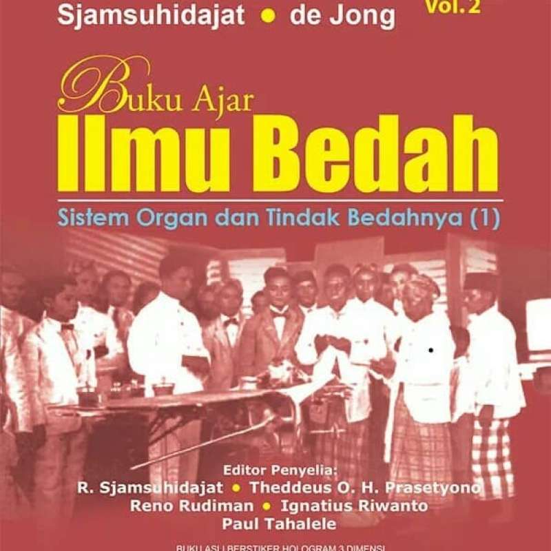 Promo BUKU AJAR ILMU BEDAH DE JONG EDISI 4 VOL 1,2&3 SET Diskon 23% di Seller Indah Library ...