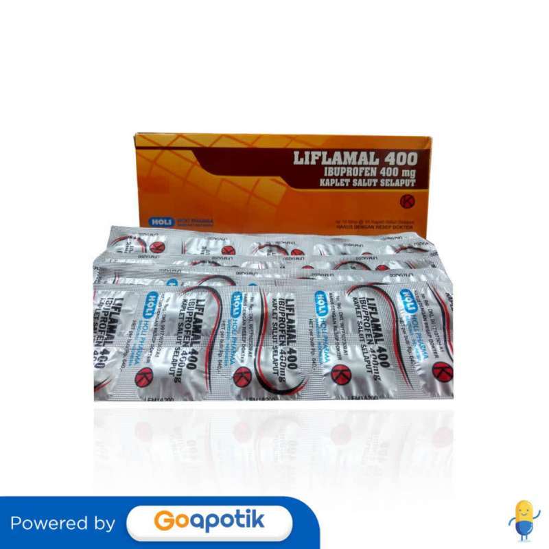 Jual LIFLAMAL 400 MG BOX 100 KAPLET di Seller Apotek Mitra Perintis ...