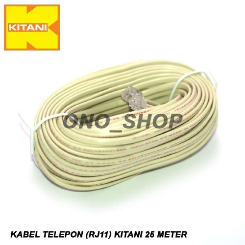 Daftar Harga Kabel Telepon Rj11 🔥 Original & Spesifikasi Lengkap ...