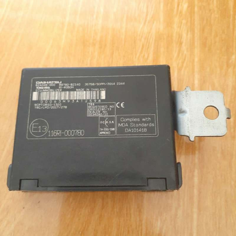 Promo ECU IMMOBILIZER AVANZA XENIA RUSH DLL 89780-BZ140 - SAESAW Diskon ...