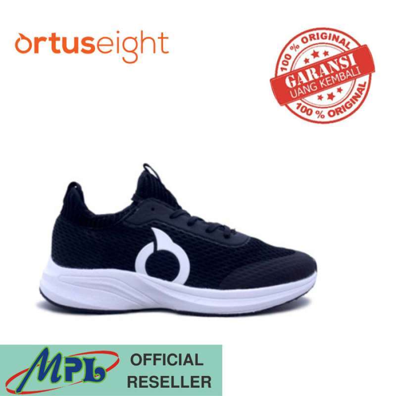 Promo Sepatu Running Ortuseight Phyton 11030077 All Black Diskon 9% Di ...