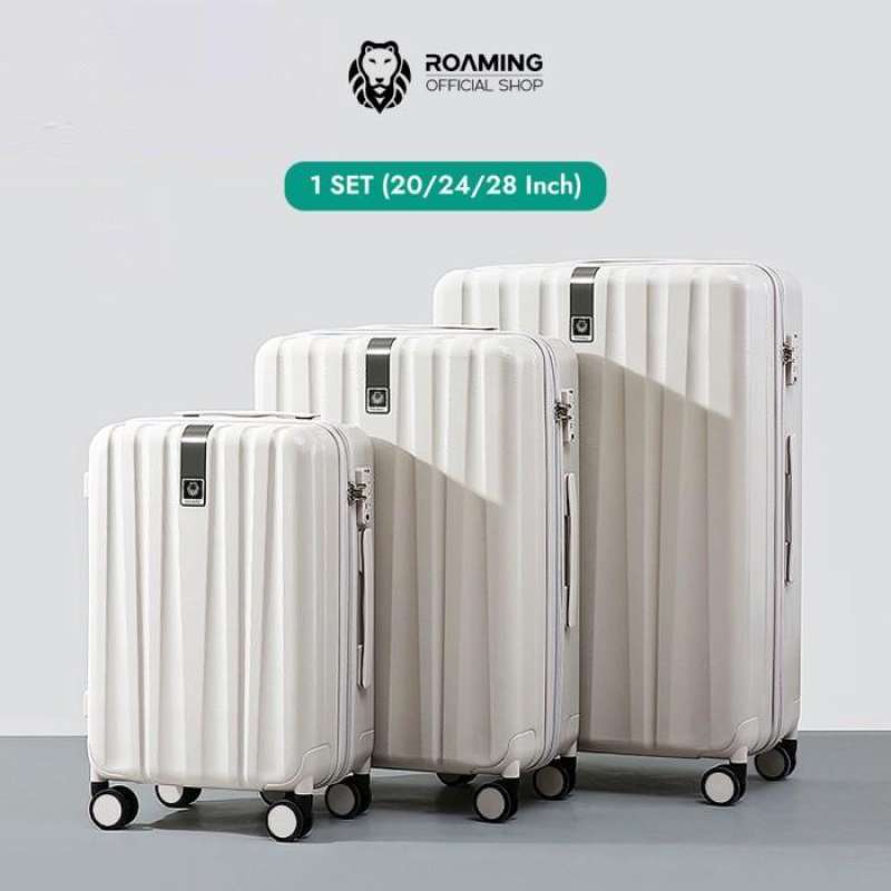 Jual [set] Roaming Koper Kabin & Bagasi R088 20inch + 24inch + 28inch ...
