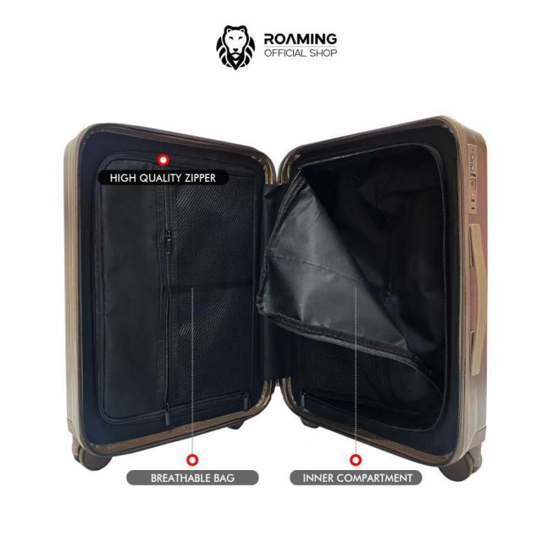 Jual [set] Roaming Koper Kabin & Bagasi R088 20inch + 24inch + 28inch ...