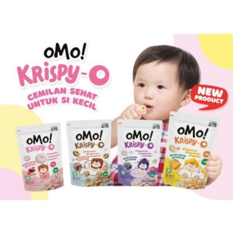 Jual Omo Krispy-o Snack Bayi 15g, Rasa Blueberry Di Seller Lavie Baby House Official Store - Jl ...