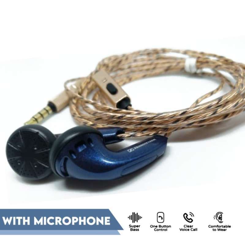 Jual Hifi Diy Earbud Mx500 With Mic Version 2.0 High Quality Earphone ...