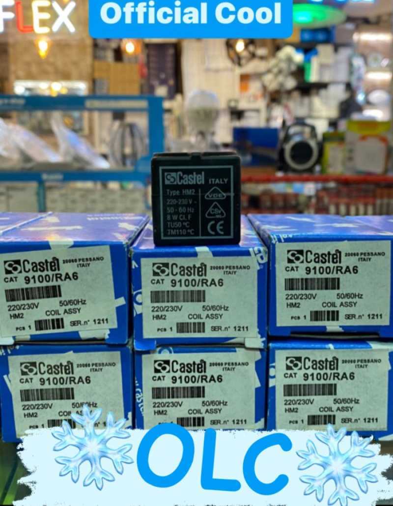 Promo Solenoid Coil Hm2 Castel 220-230v/ 50-60hz Cat:9300/ra6 Diskon 23 ...