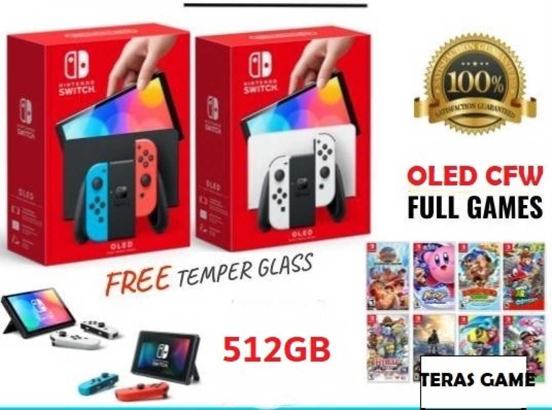 Jual Nintendo Switch Oled Model Cfw (1tb -128gb) Full Game - 128gb Di Seller Zenin - Cengkareng ...