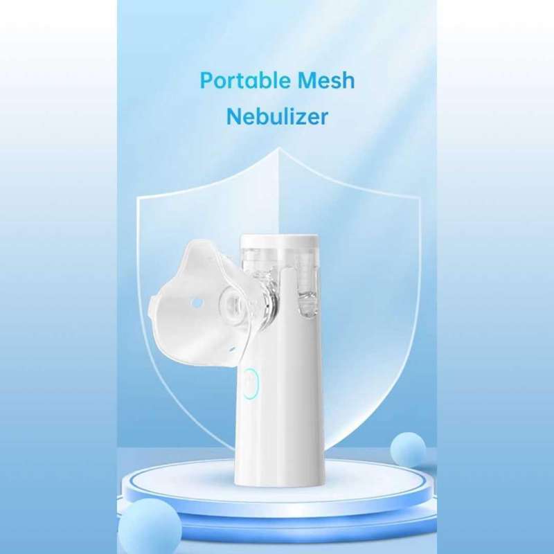 Promo Mesh Alat Terapi Pernapasan Handheld Nebulizer Inhaler Atomizer ...
