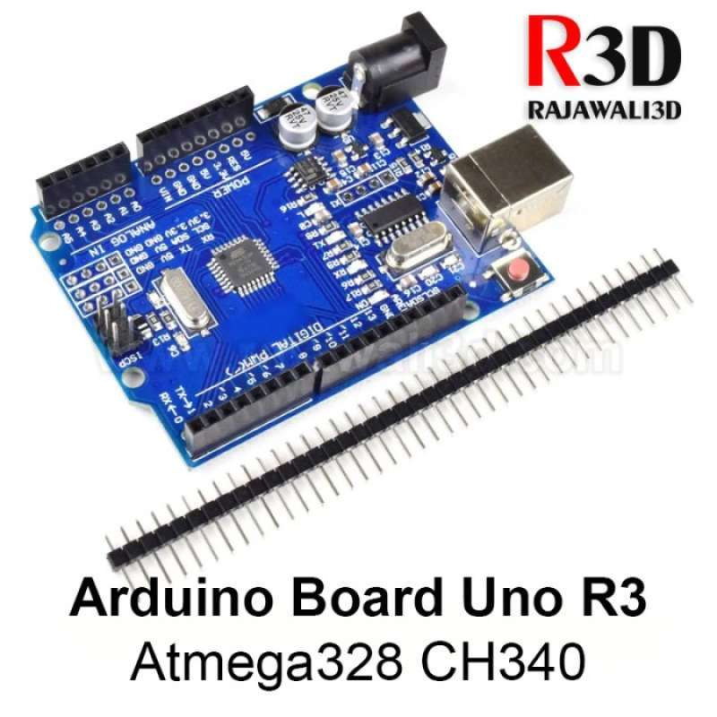 Jual Arduino Uno R3 Smd Ch340 With Pin W Usb Cable Di Seller Velvet ...