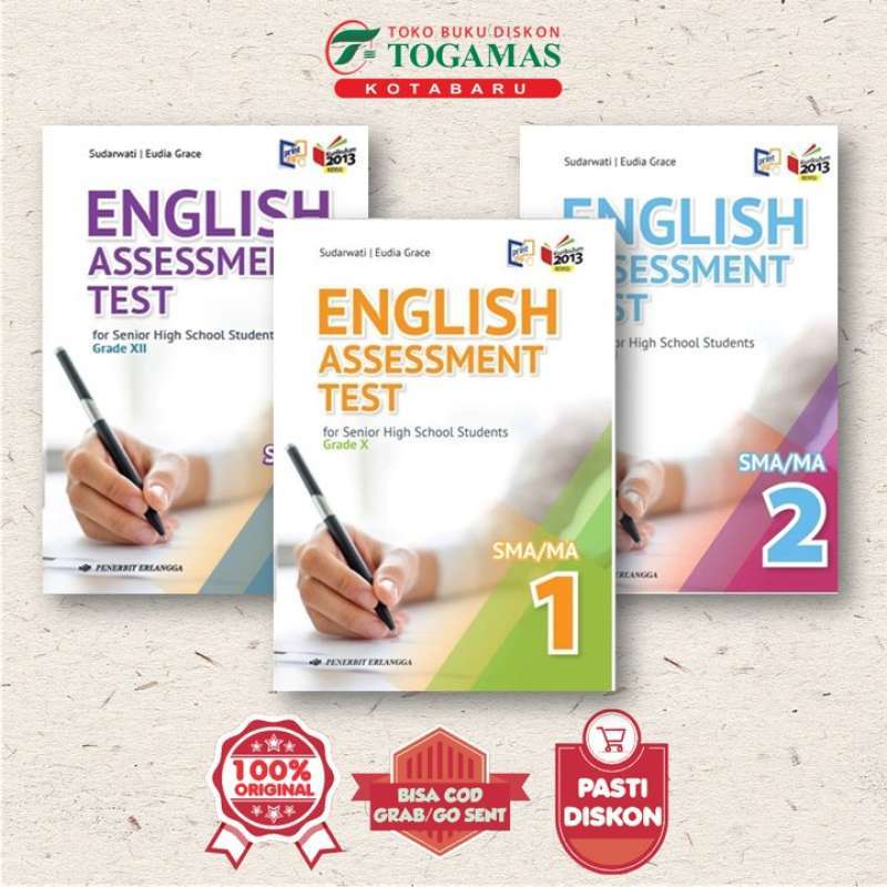 Jual English Assessment Test For Senior High School Students Sma Kelas ...