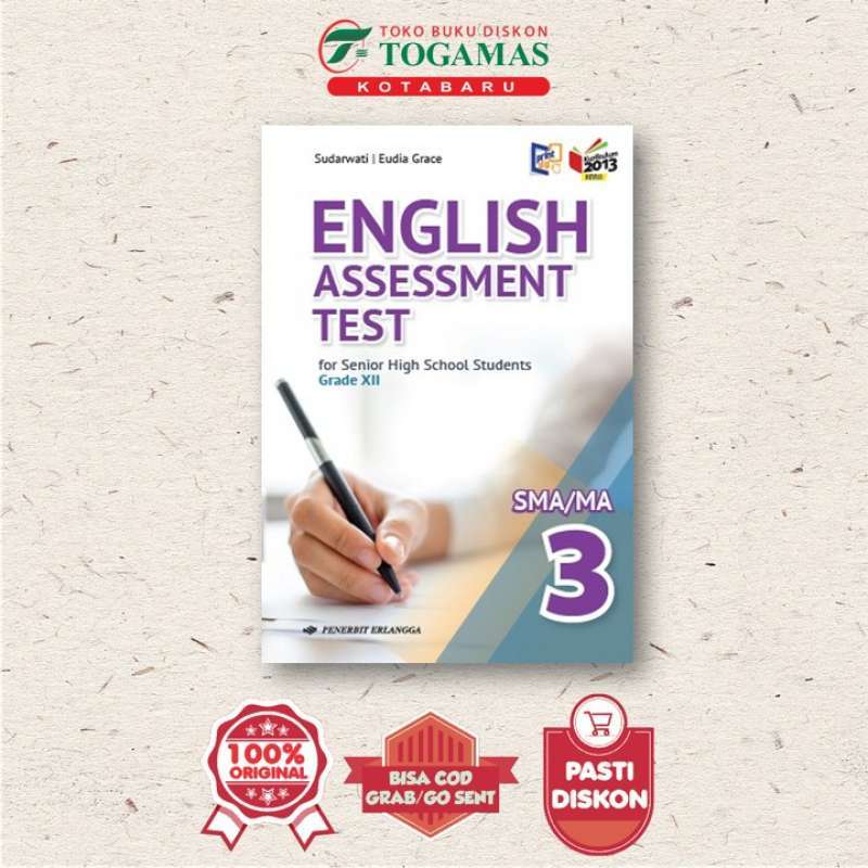 Jual English Assessment Test For Senior High School Students Sma Kelas ...