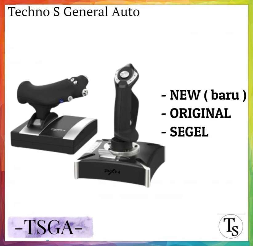 Promo Pxn 2119 Pro Flight Simulator Joystick Vibration Analog ...