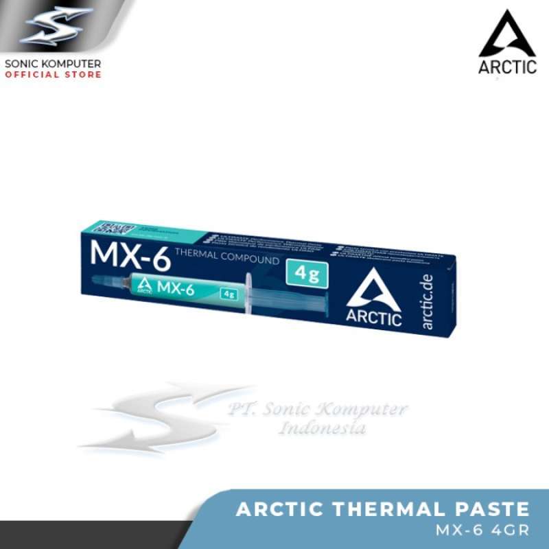 Jual Thermal Paste Arctic Mx-6 Mx 6 4gr Pasta Processor Di Seller ...
