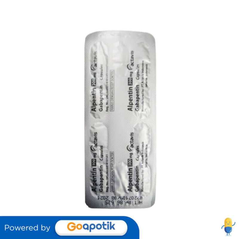Jual Alpentin 300 Mg Strip 10 Tablet Di Seller Apotek Paten - Sukabumi ...