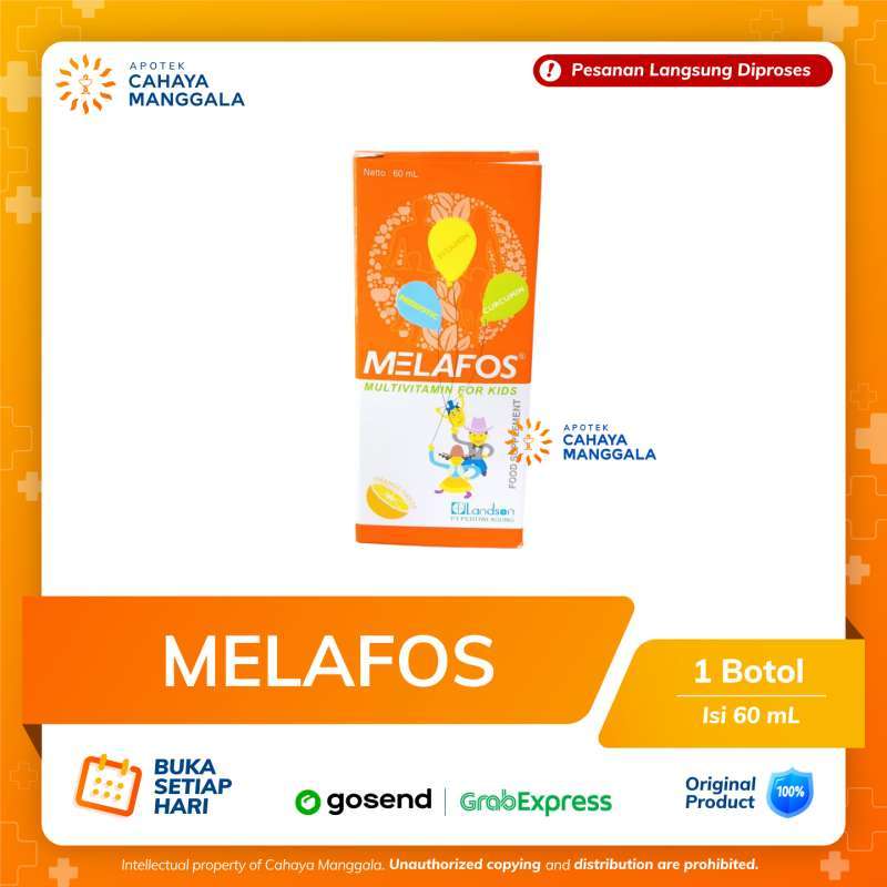 Jual Melafos Sirup Multivitamin Anak 60 Ml Di Seller Apotek Cahaya ...