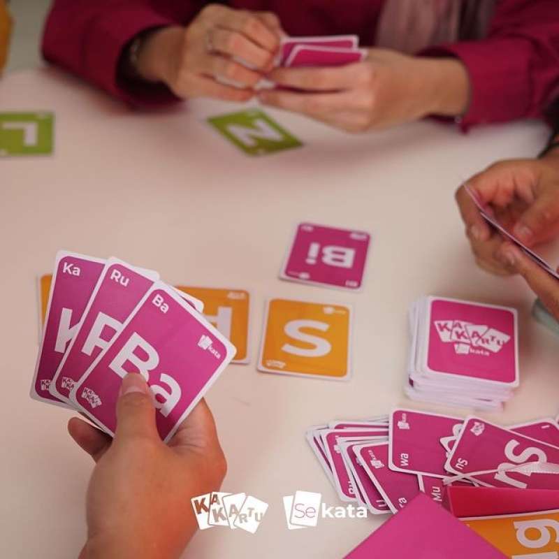 Jual Kakartu Sekata Card Game - Permainan Kartu Menyusun Kosa Kata Di ...