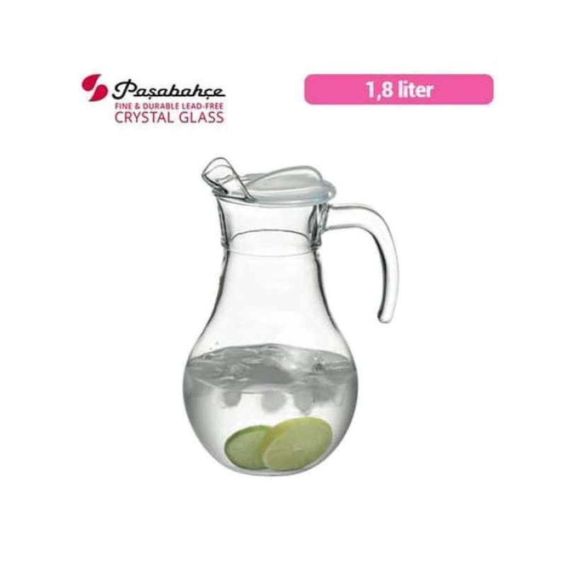 Promo Pitcher Kaca Gagang / Teko Kaca / Water Jug Pasabahce Azur 1.4 L ...