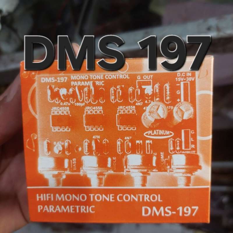 Jual Dms 197 Parametrik Tone Kontrol Control Mono Middle Toa Vokal ...