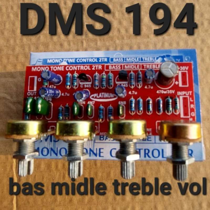Jual Dms 197 Parametrik Tone Kontrol Control Mono Middle Toa Vokal ...