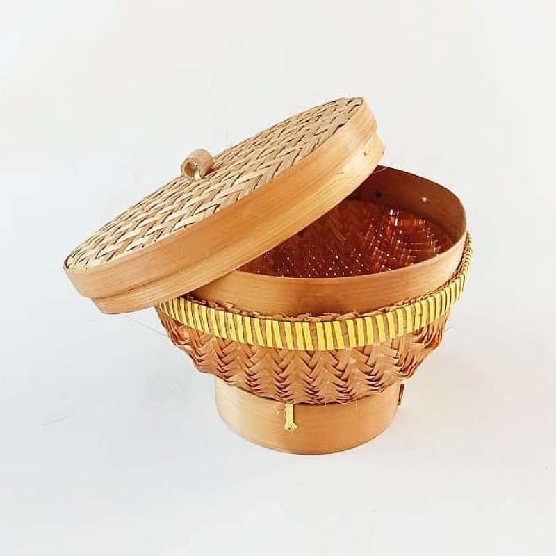 Jual Bakul Nasi Bambu - Bakul Nasi/bakul Anyaman Bambu/boboko Cething ...