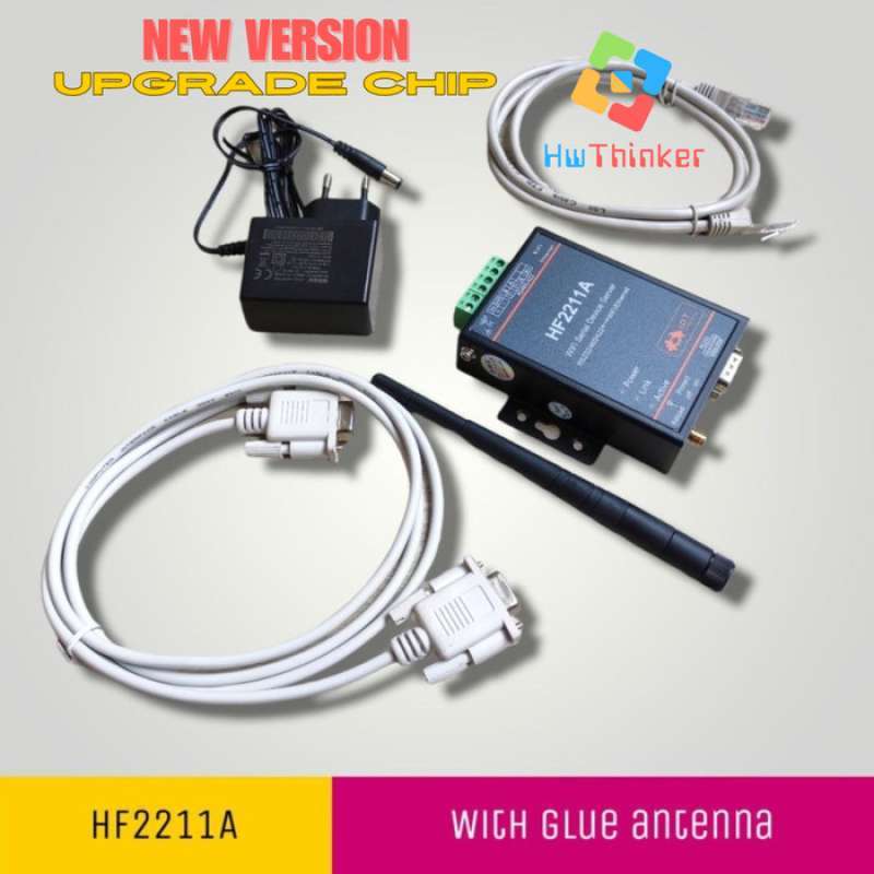 Jual Hf2211 Hf2211a Serial Modbus Rs232 Rs485 Rs422 To Wifi Ethernet - Hf2211 Di Seller Yama ...