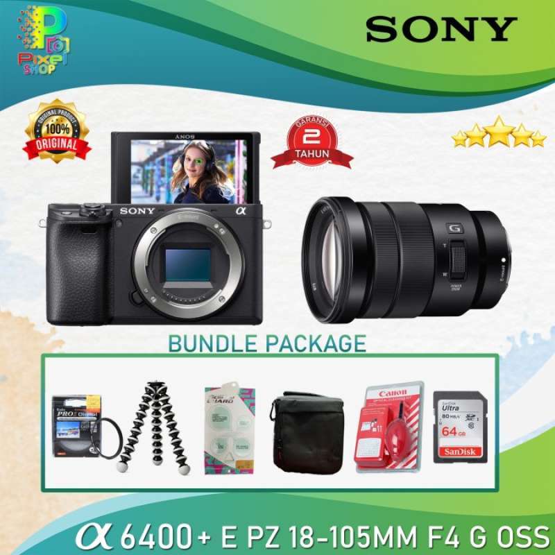Promo Alpha A6400 With E Pz 18-105mm F4 Oss / A6400 Kit 18-105mm Diskon ...
