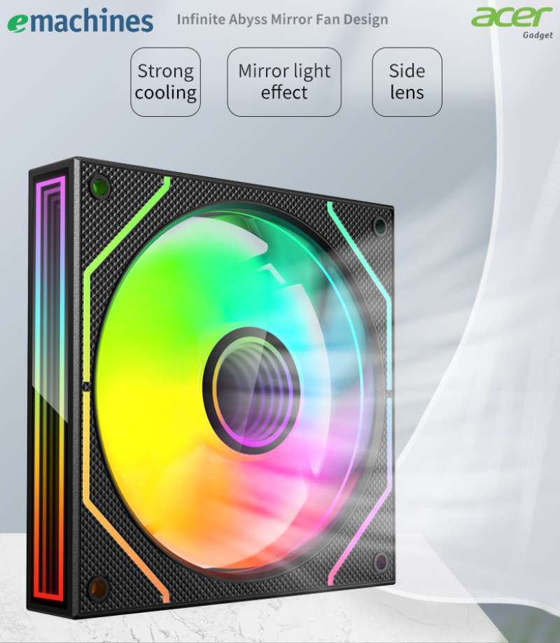 Jual Fan Casing Argb 12cm Emachines Acer Gadget Ac1236rgb 3 In 1 Kit ...