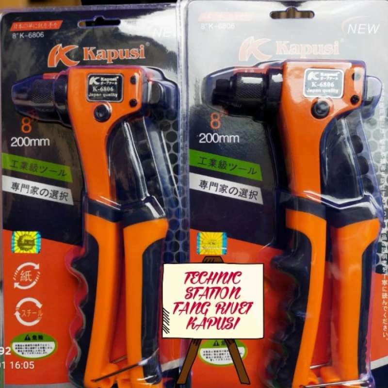Promo Tang Rivet Hand Riveter Heavy Duty Kapusi Japan Diskon 23% Di ...