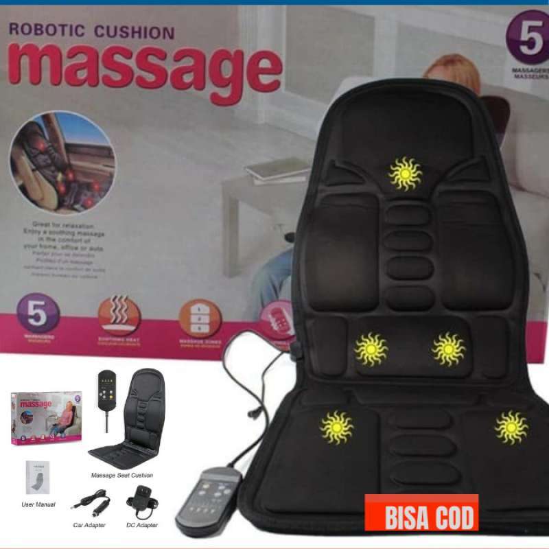 Promo Kursi Pijat Elektrik Di Mobil & Rumah Robotic Cushion Massage 0508 Diskon 33% Di Seller ...