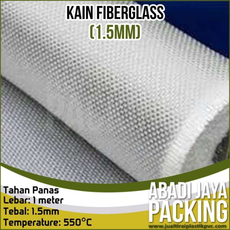 Promo Glass Fiber Cloth / Kain Fiber 1.5mm X 30m (rollan) Diskon 23% Di ...