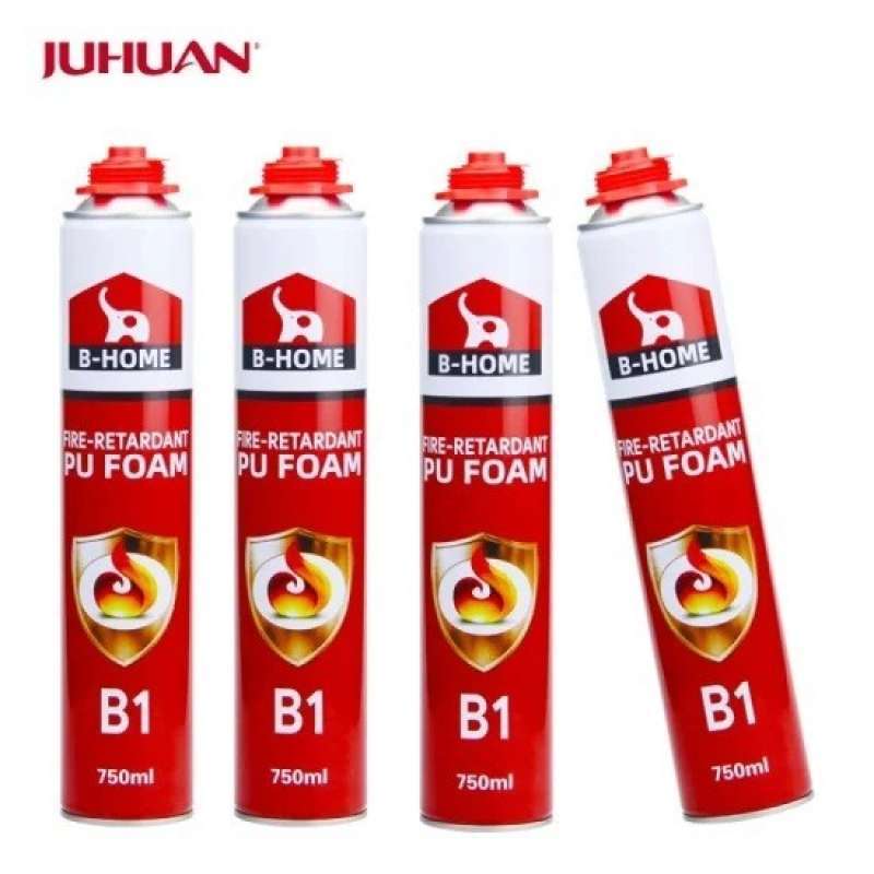 Jual Pu Foam 750ml Polyurethane Expanding Spray Anti Api Fire Retardant - F_anti Api +gun Di ...