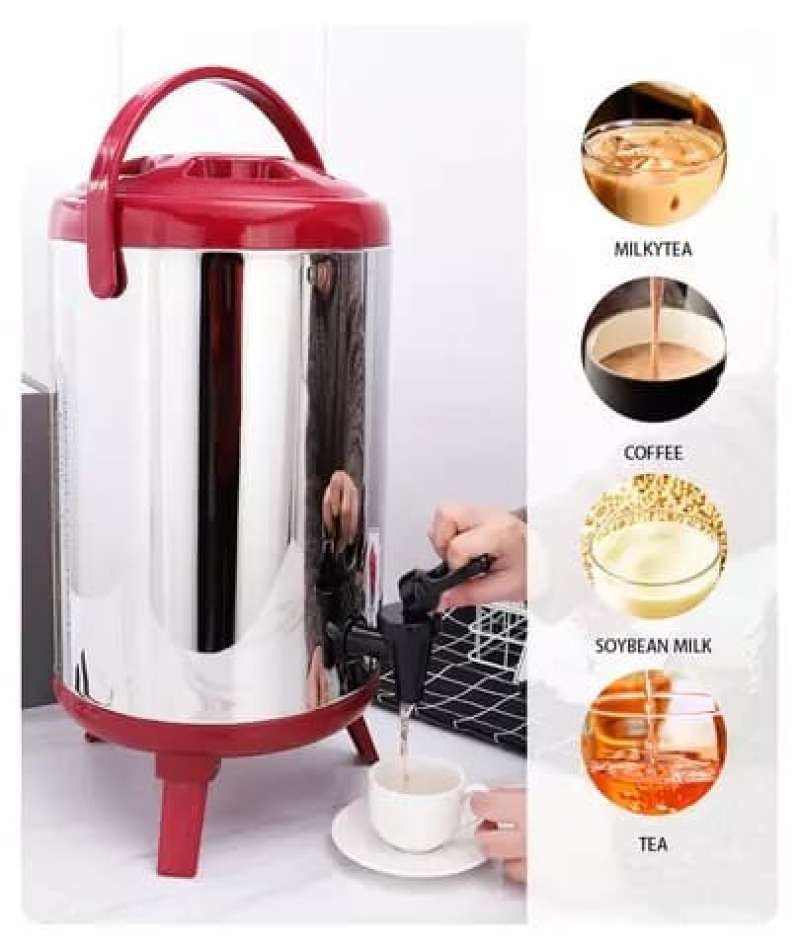 Jual Milk Tea Bucket 8 Liter | Dispenser Air Stainless Steel | Termos ...