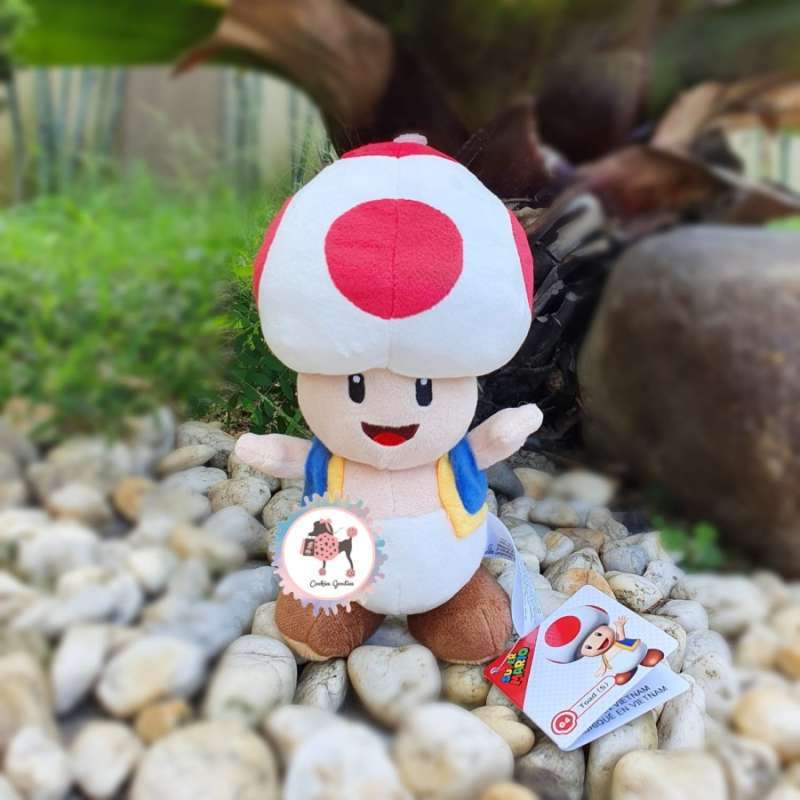 large toad plush mario
