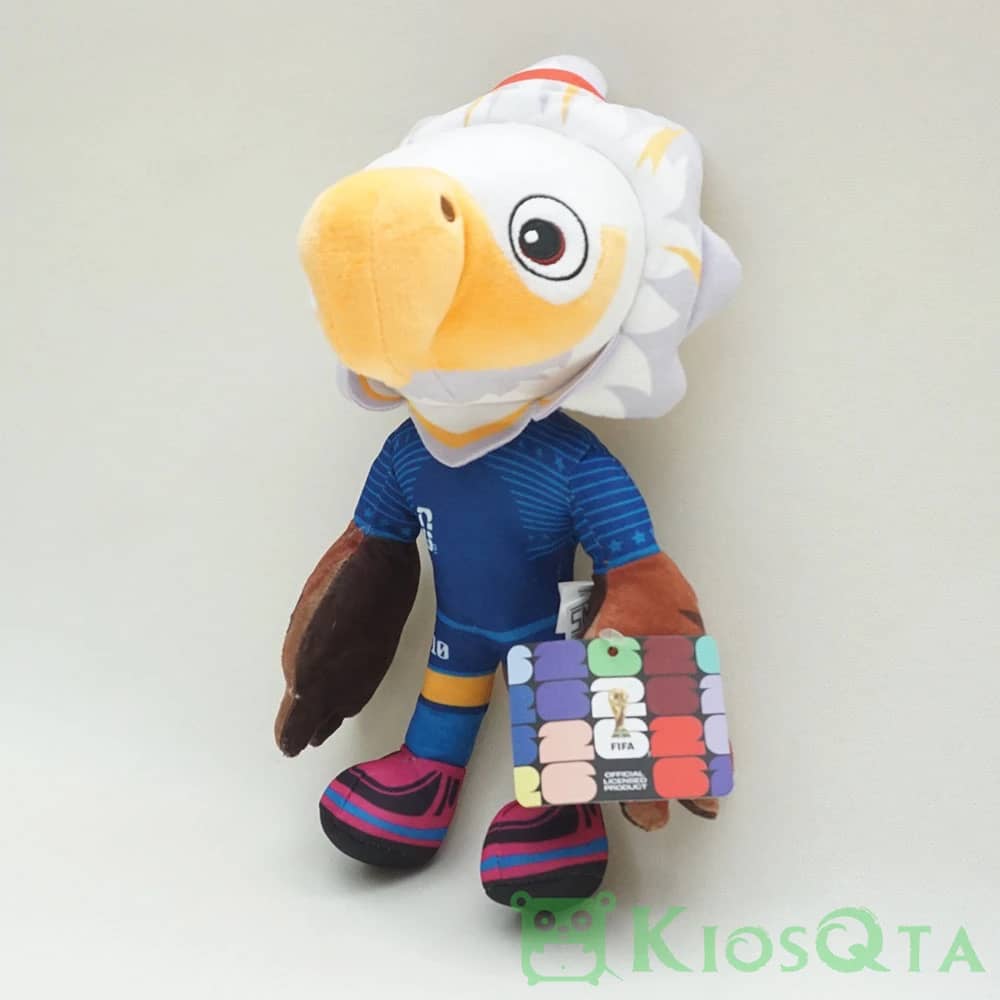 Jual Boneka Maskot Piala Dunia 2026 Clutch The Bald Eagle Elang Biru ...