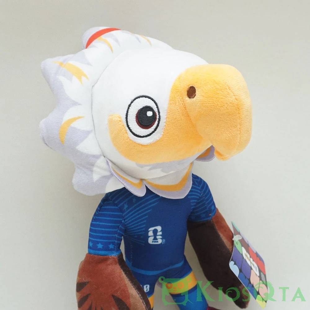 Jual Boneka Maskot Piala Dunia 2026 Clutch The Bald Eagle Elang Biru ...