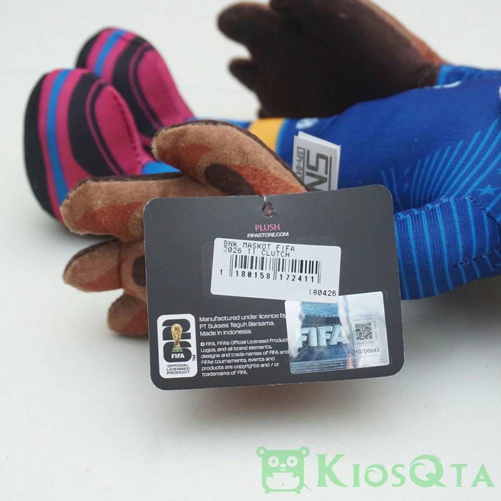 Jual Boneka Maskot Piala Dunia 2026 Clutch The Bald Eagle Elang Biru ...