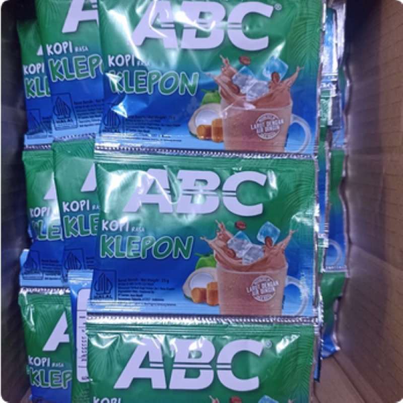 Jual [klepon] Kopi Abc Klepon - 1 Renteng Isi 10 Sachets [@25 Gram] Di ...