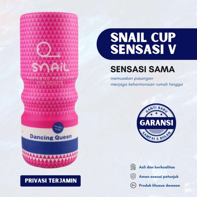 Promo Sex Toys Snail Cup Sensasi V Alat Bantu Seksual Orgasme Untuk ...