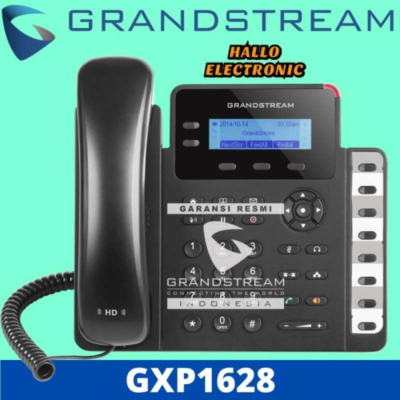 Promo Grandstream IP Phone GXP1628 Gigabit PoE - Produk USA, Harga ...