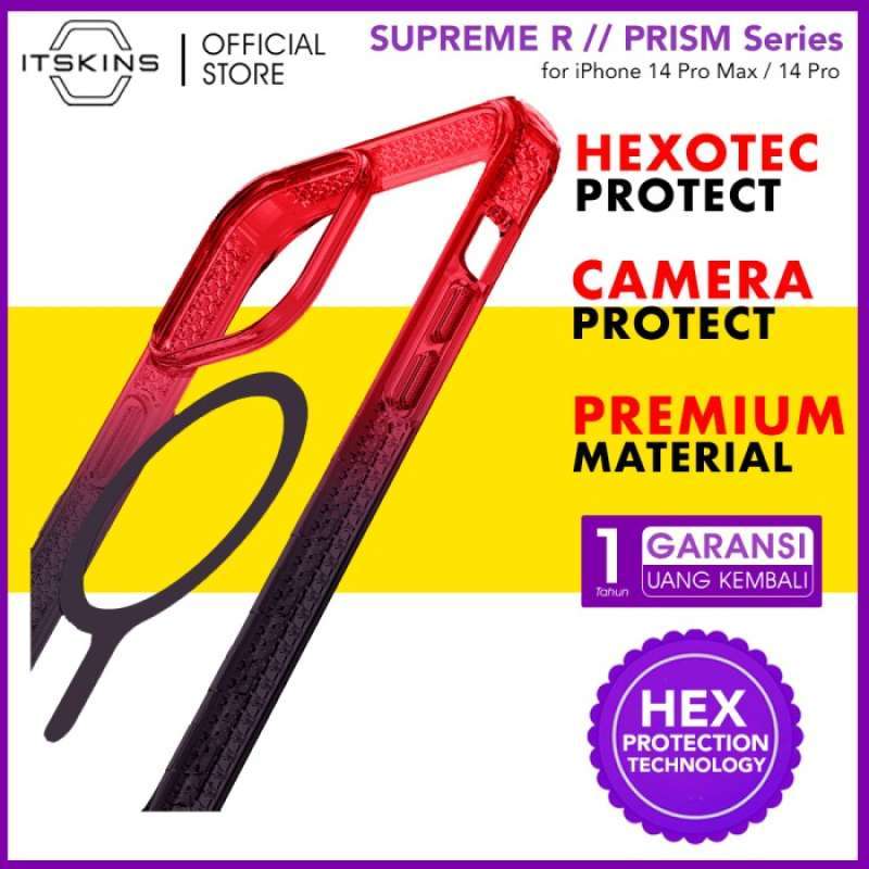 Jual Original Itskins Supreme R // Prism Case iPhone 14 Pro Max / Pro - Casing Premium Softcase ...