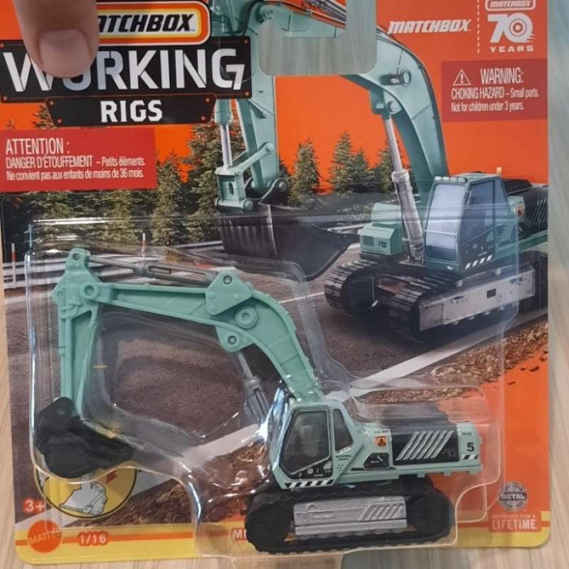 Promo matchbox working rigs mbx excavator national park Diskon 23% di ...