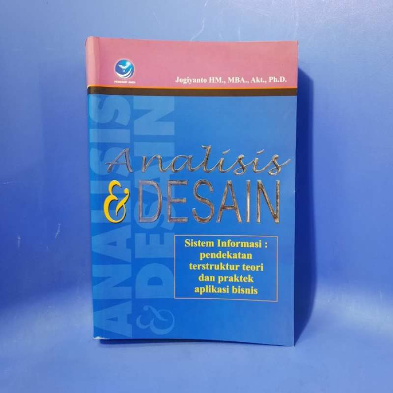 Jual buku ORI analisis dan desain sistem informasi - jogiyanto di ... Jual buku ORI analisis dan desain sistem informasi - jogiyanto di ...